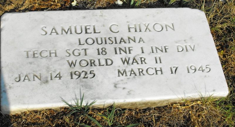 Hixon Samuel Clarence “Nance”