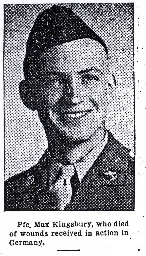 Kingsbury Max Eugene