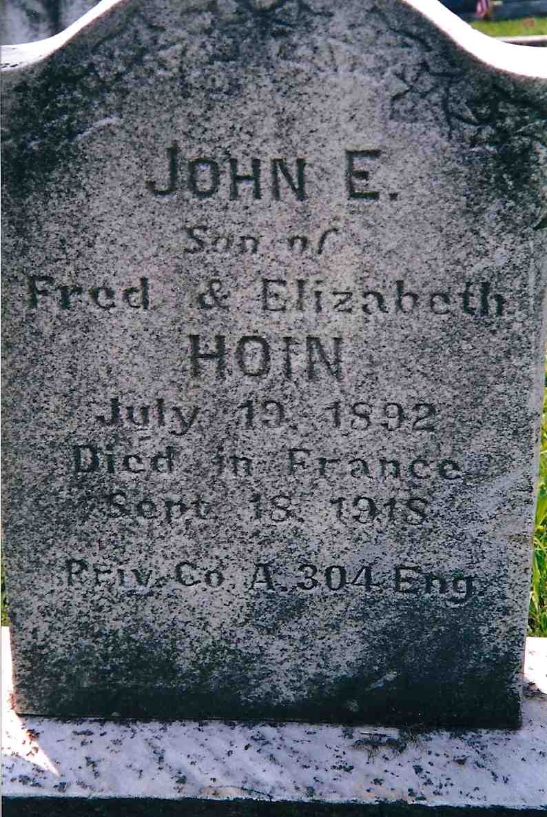 Hoin John E.