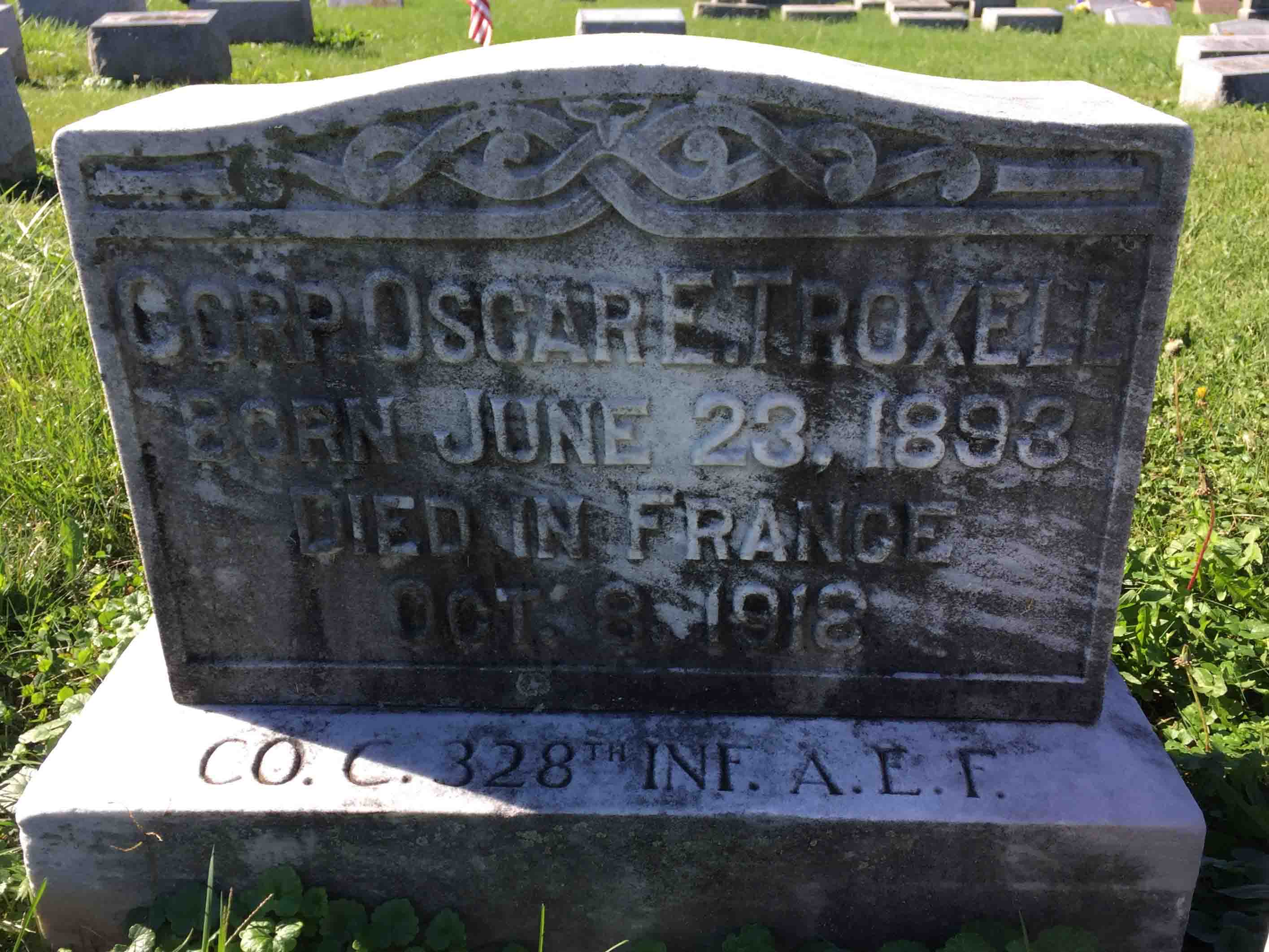 Troxell Oscar Edwin