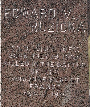 Ruzicka Edward V.