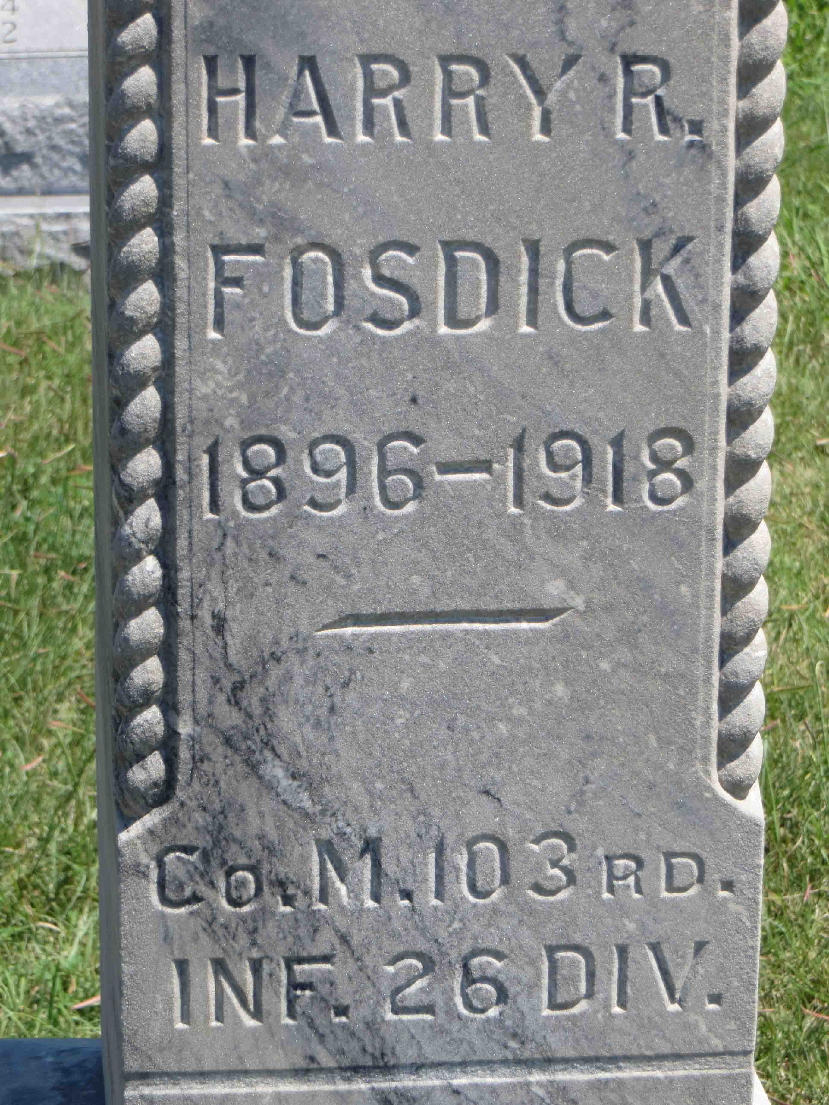 Fosdick Harry R.
