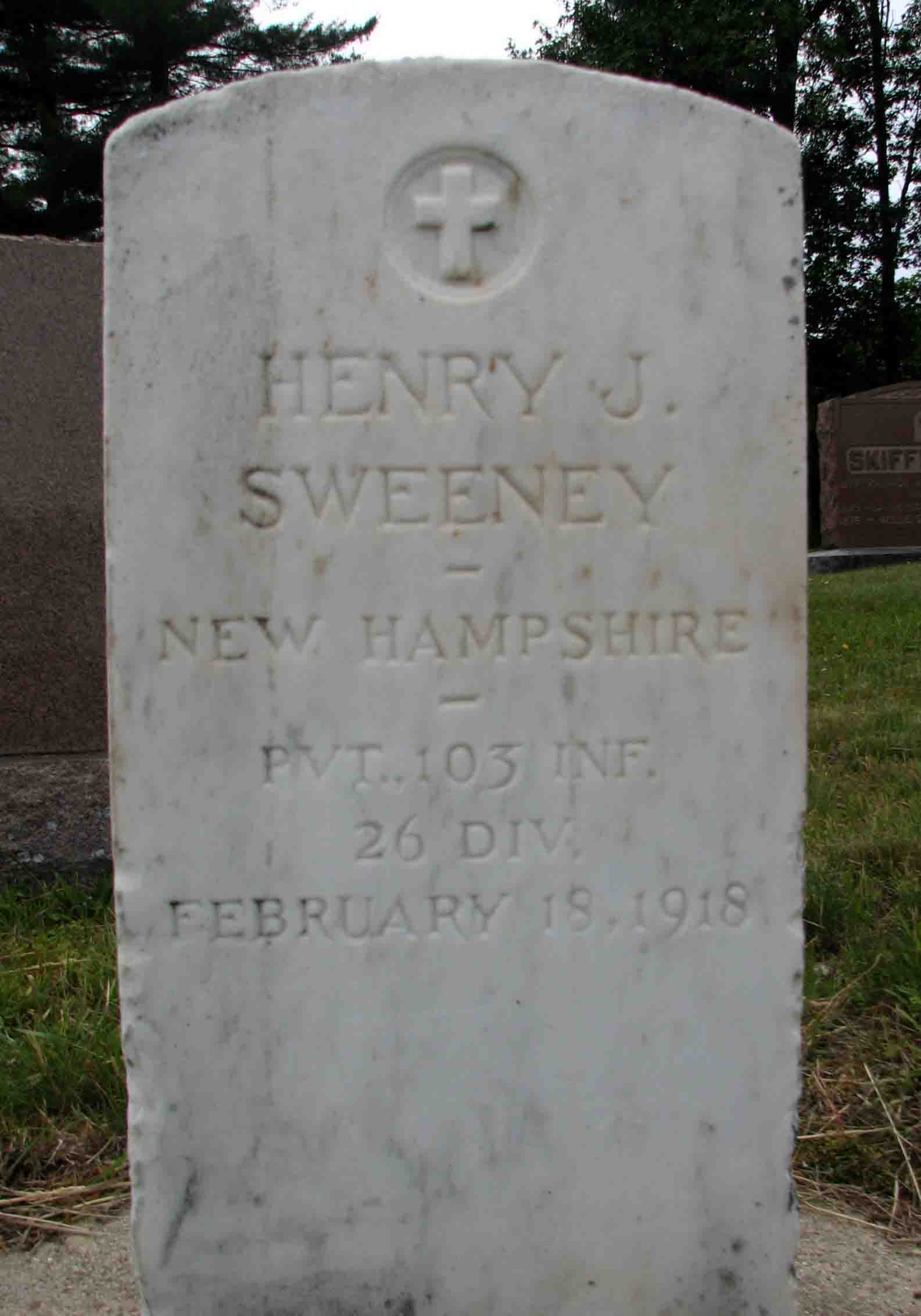 Sweeney Henry John