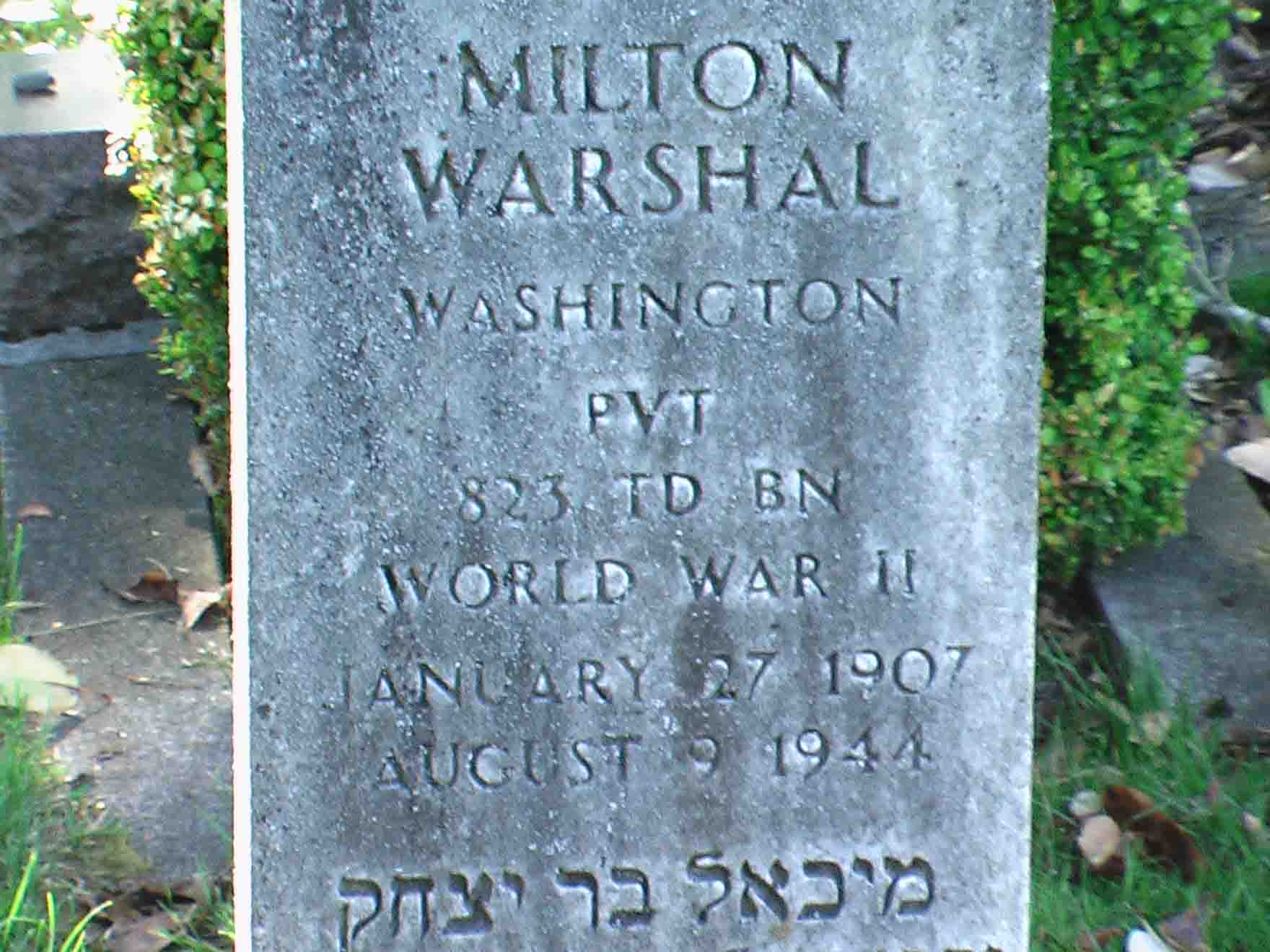 Warshal Milton