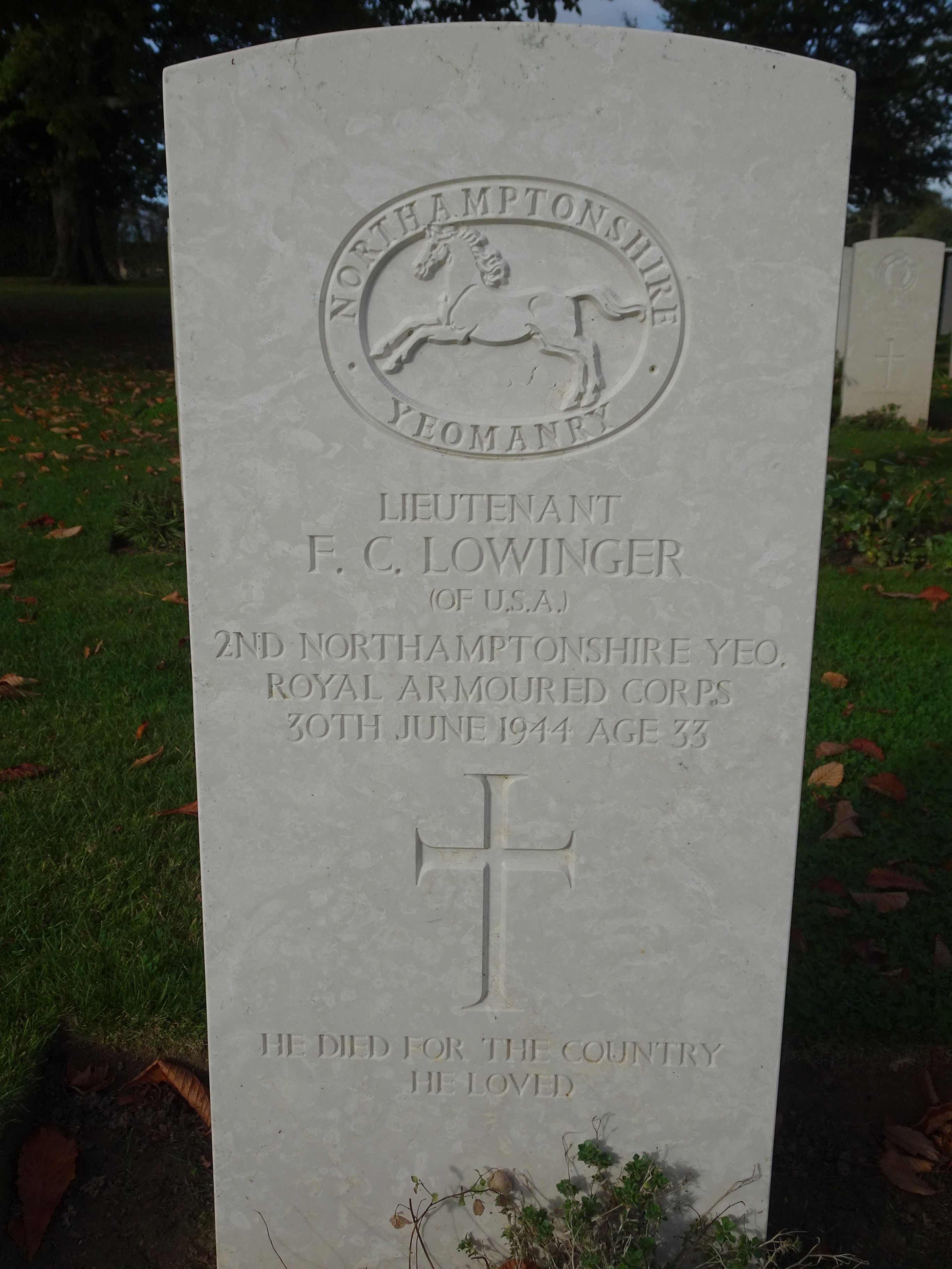 Lowinger Fredrick Charles