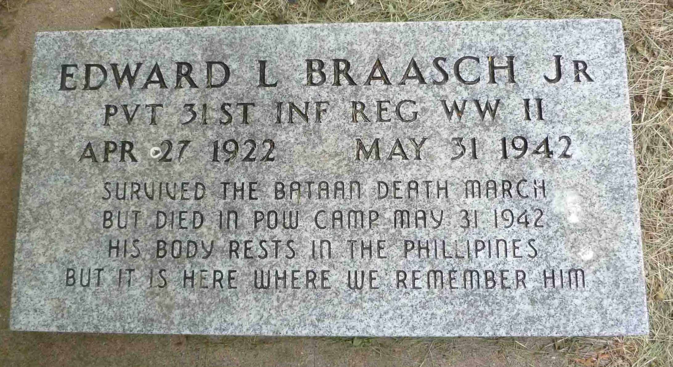 Braasch Edward L., Jr.