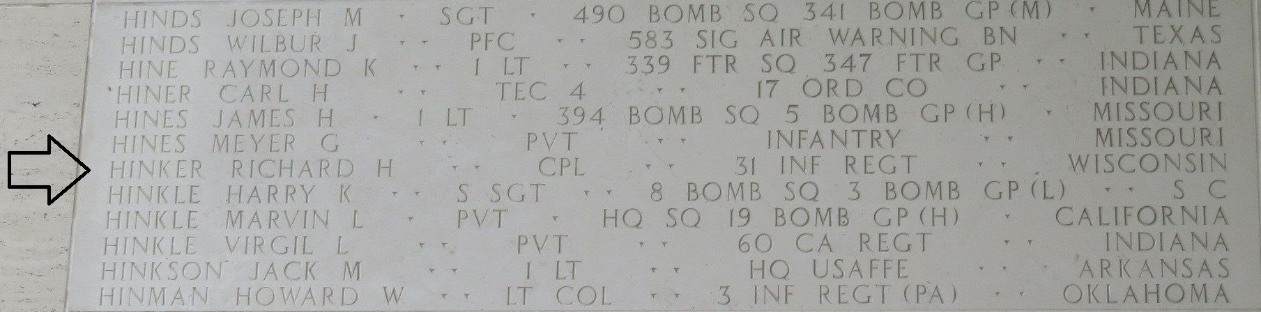 Hinker Richard Henry