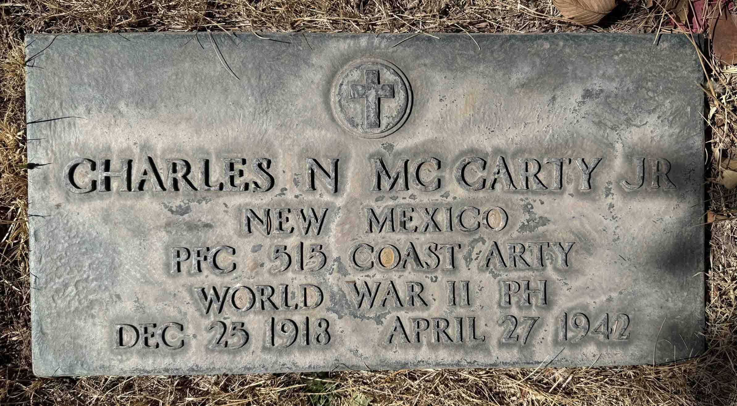 McCarty Charles N., Jr.