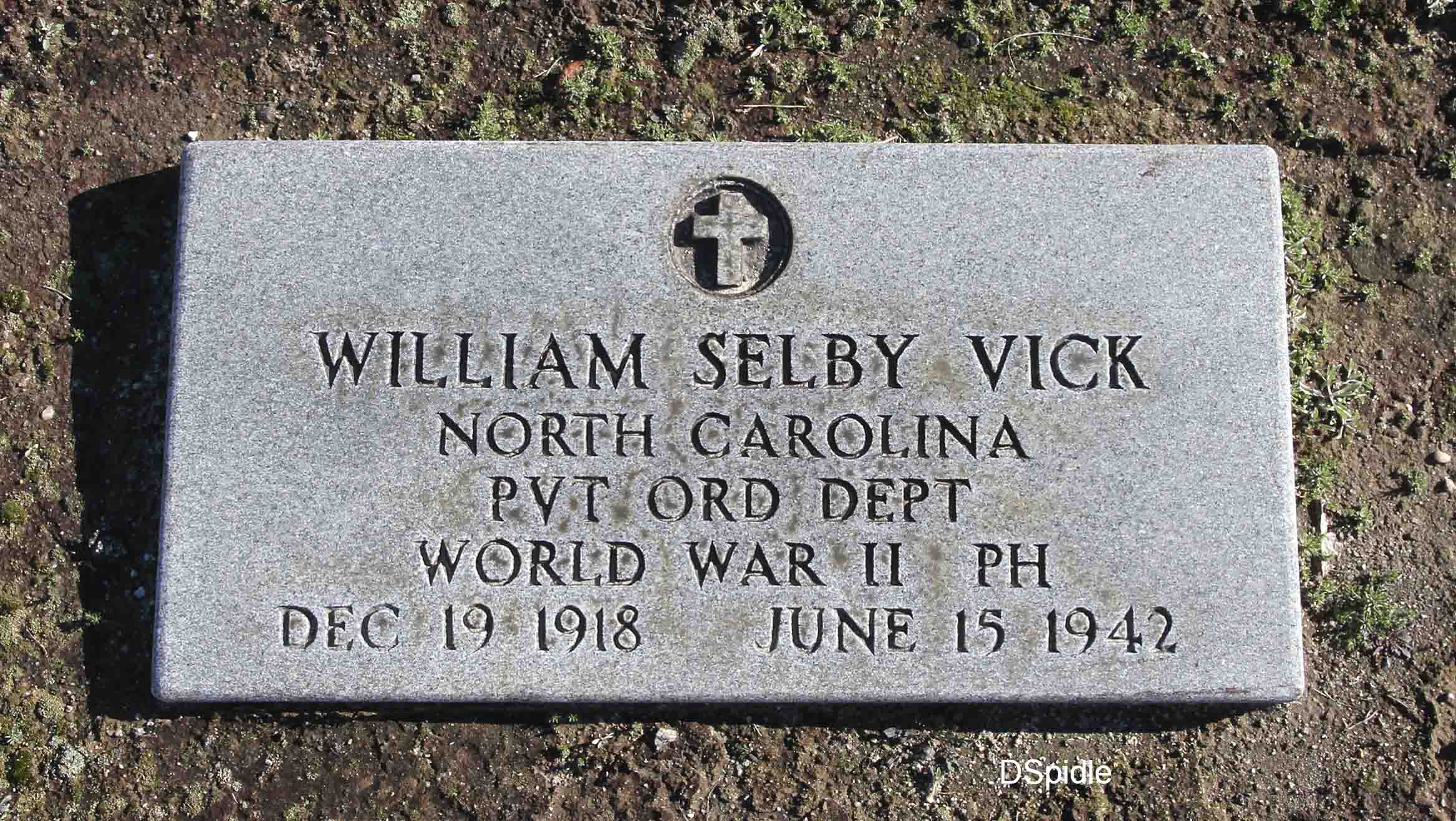 Vick William Selby