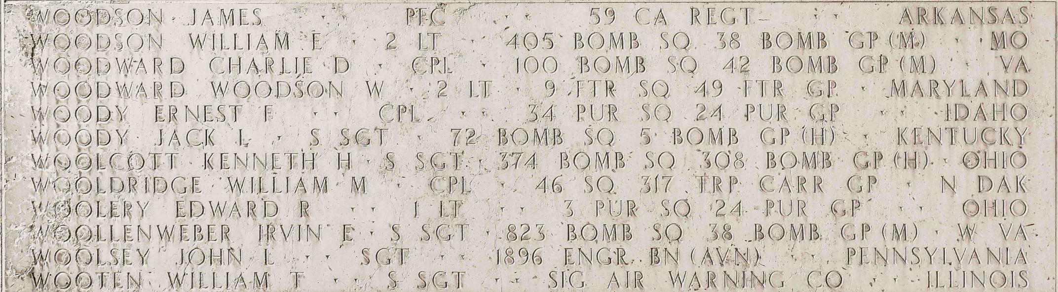 Wooten William Theodore, Jr.